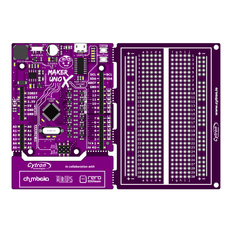 Maker UNO X: Simplifying Arduino for Classrooms